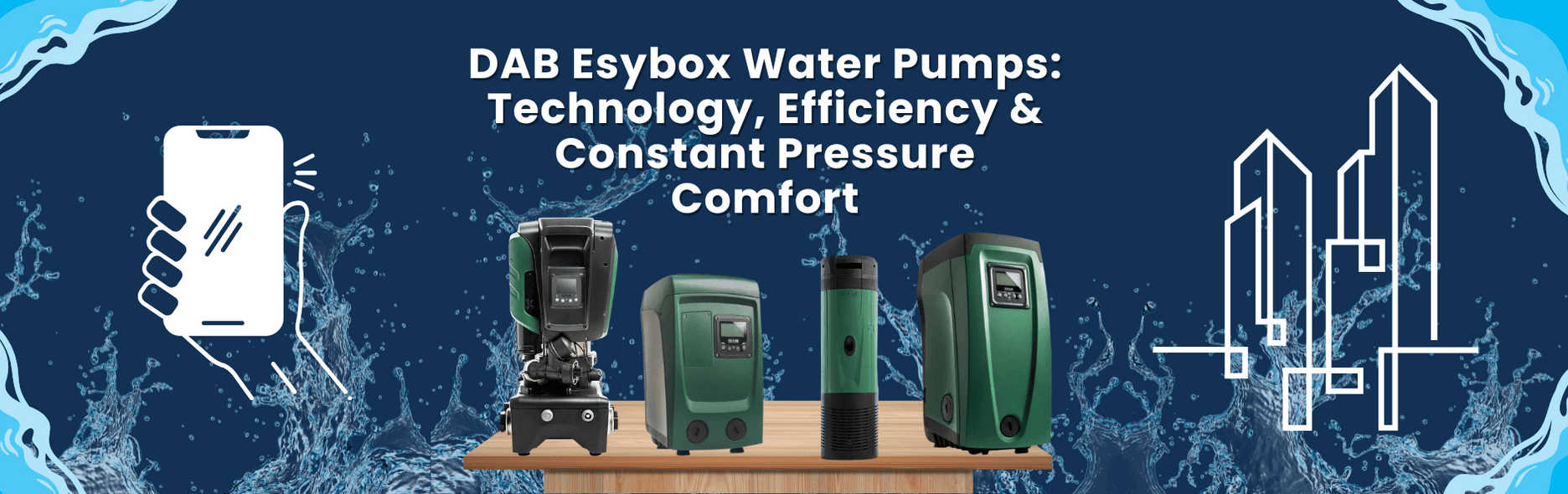 DAB Esybox Water Pumps: Technology, Efficiency & Constant Pressure Com ...