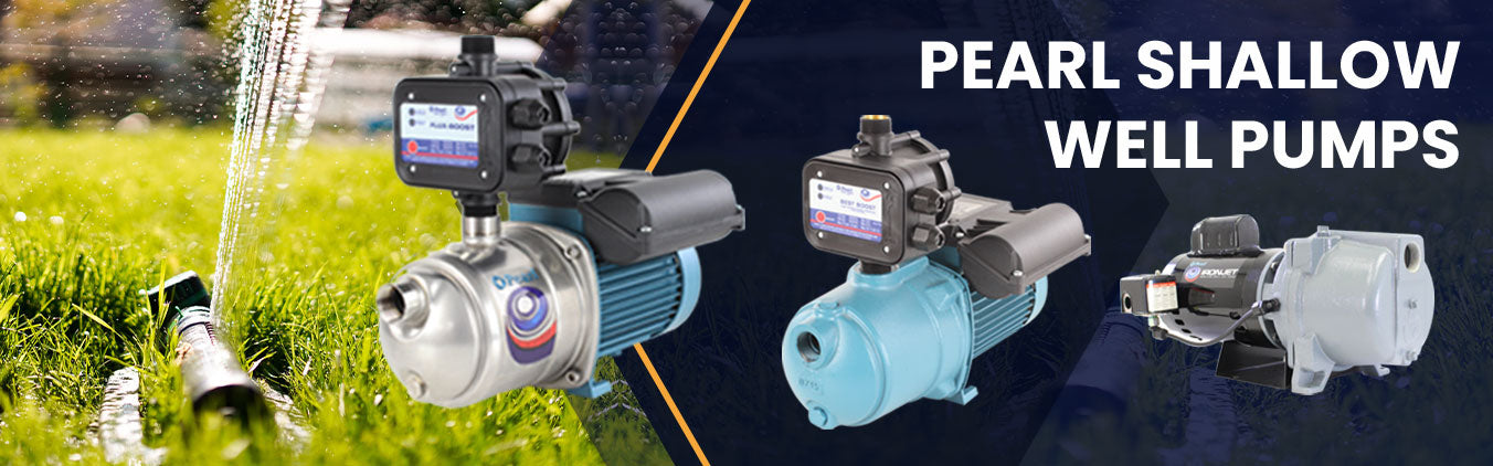 STAINLESS STEEL SHALLOW WELL SELF PRIMING JET PUMP - Pearl — Pump Stop ...