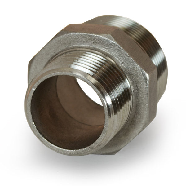 Stainless Steel Reduced Coupling, NPT Thread — Pump Stop Online